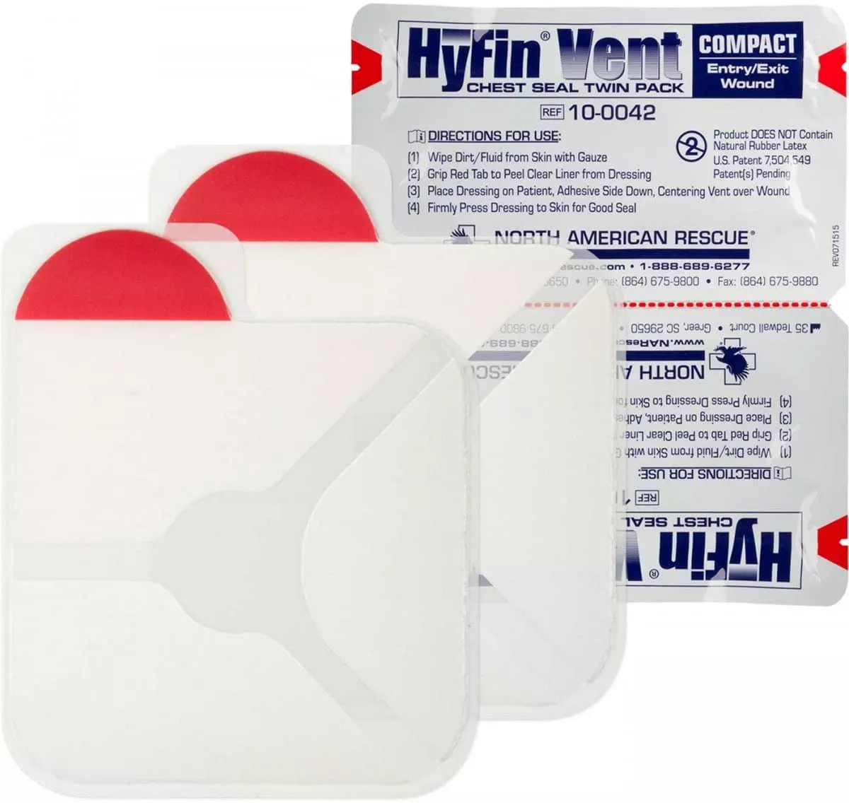 Окклюзионный пластырь HyFin Vent compact (вентилируемый) 10-0042 купить ...